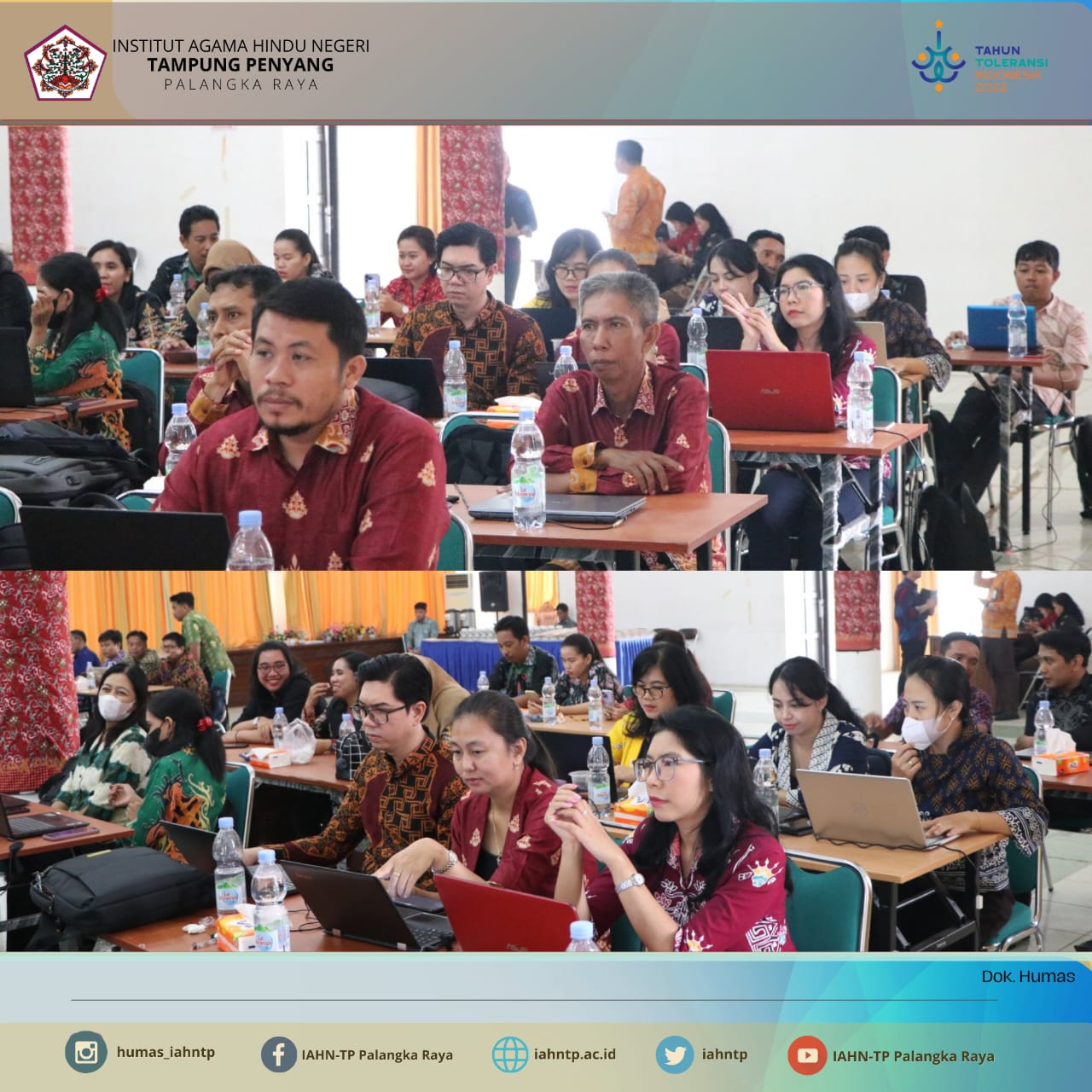 Sosialisasi E-Campus Bagi Dosen dan Operator - IAHN Tampung Penyang